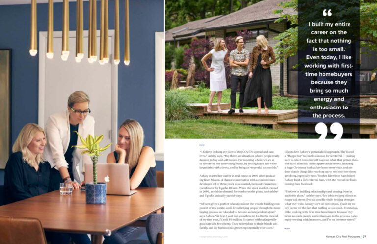 Kansas City Real Producers: Ashley Kendrick – Ashley Kendrick Real Estate